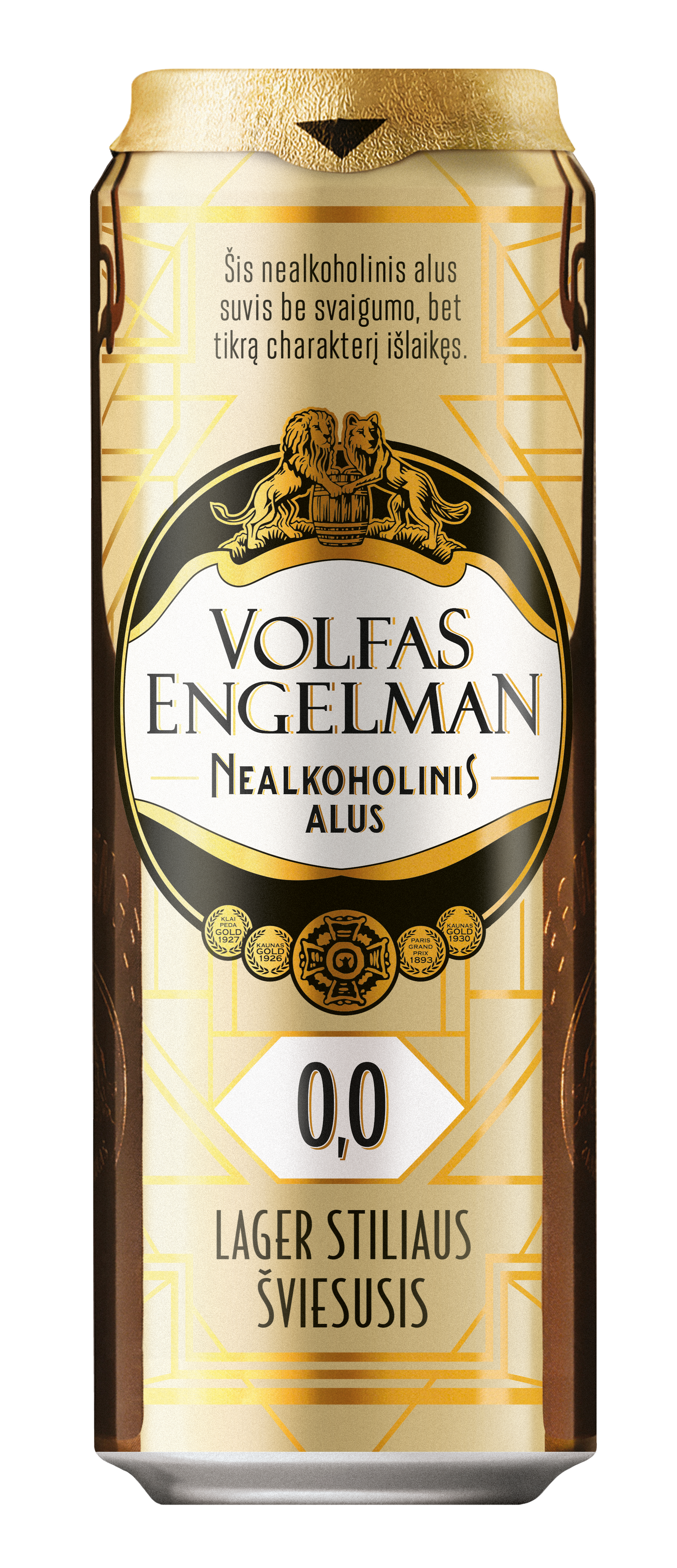 Nealkoholinis alus VOLFAS ENGELMAN, skardinėje, 568 ml - ermitazas.lt
