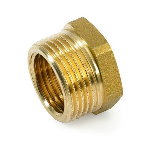 Žalvarinė redukcija GENERAL FITTINGS, 3/4"x 1/2", išor/vid - ermitazas.lt