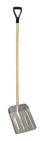 Sniego kastuvas PROSPERPLAST, 34 x 35 x 150 cm, metalinis, medinis kotas - ermitazas.lt