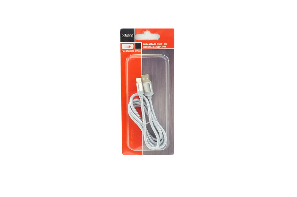 Jungiamasis laidas USB2.0 A-Type C, 1 m., MN BP - ermitazas.lt