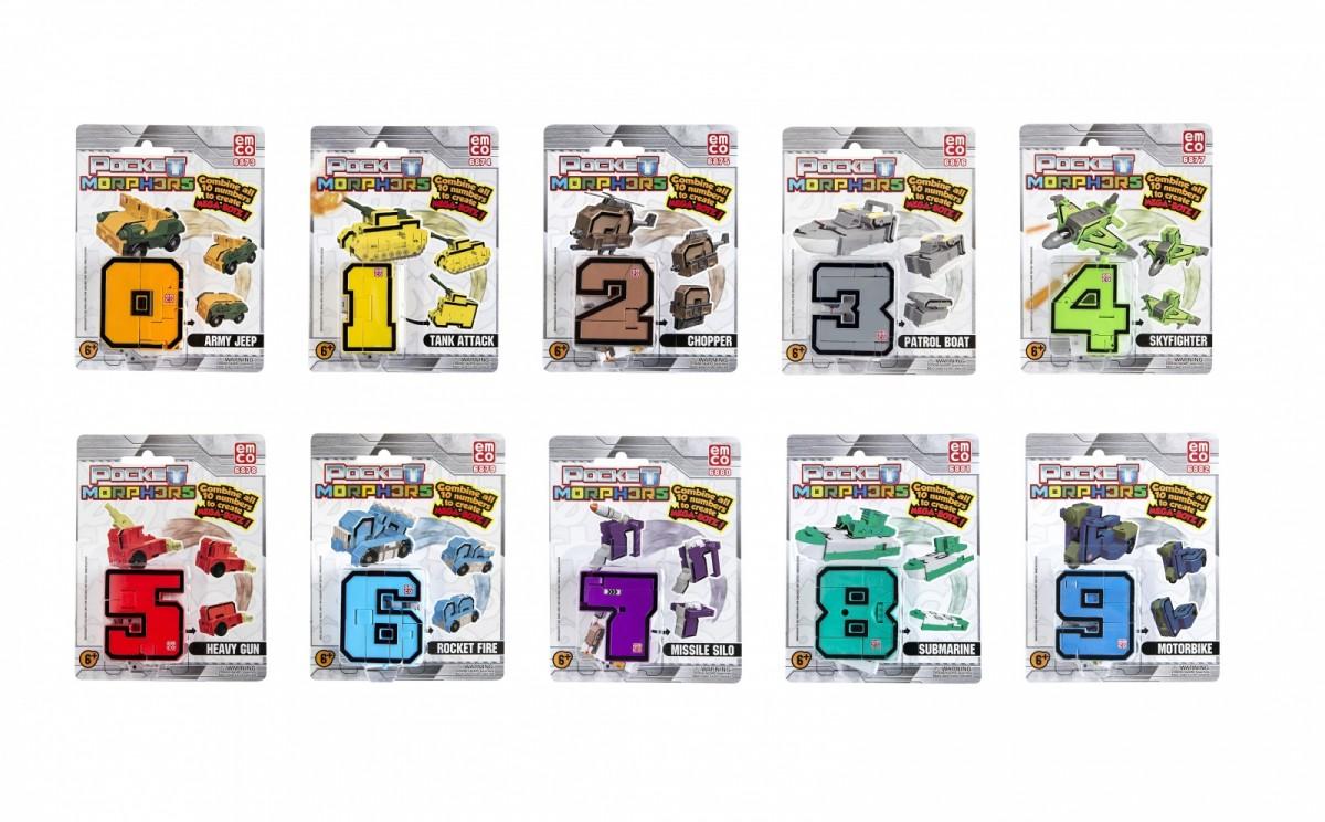 Kišeninis konstruktorius POCKET MORPHERS - ermitazas.lt