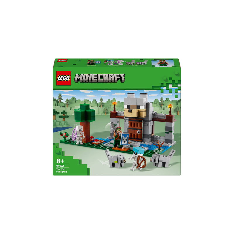 Konstruktorius LEGO® MINECRAFT THE WOLF STRONGHOLD, 21261 - ermitazas.lt