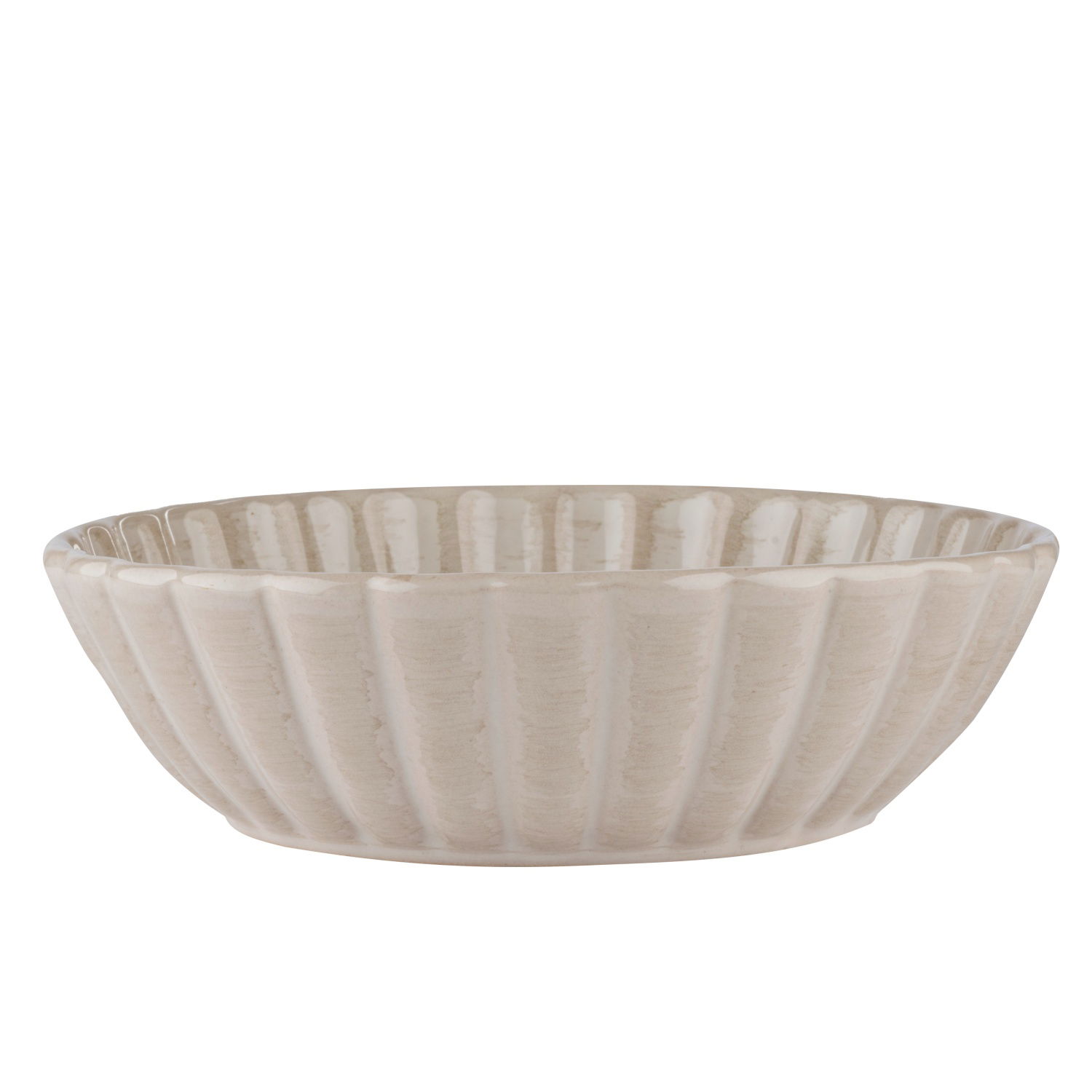 Dubenėlis AURORA SHELL, smėlio sp., 18 cm - ermitazas.lt