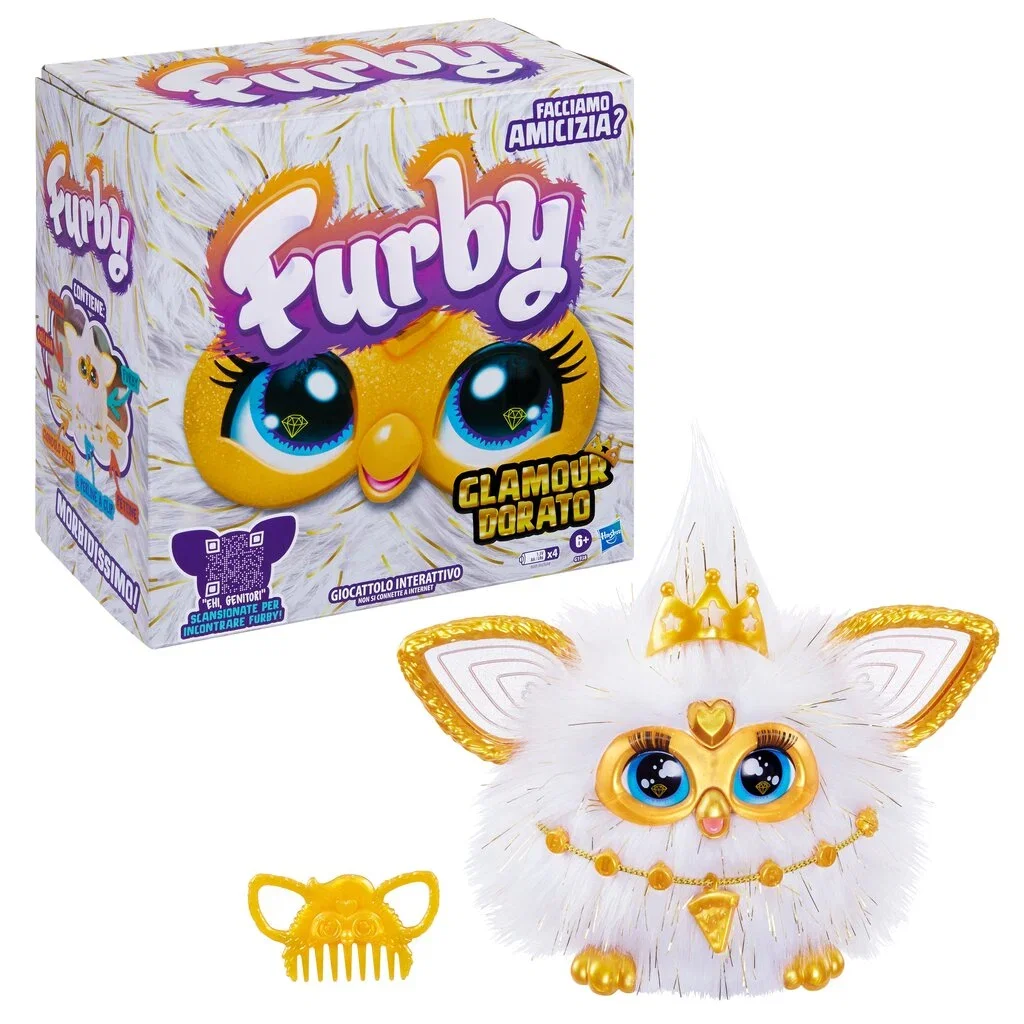 Interaktyvus žaislas FURBY GOLD GLAM - ermitazas.lt