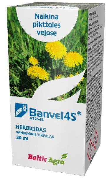 Herbicidas BANVEL 4S, 30 ml - ermitazas.lt