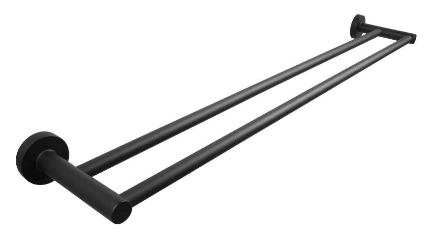 Rankšluosčio laikiklis BADE CARBON, dvigubas, 60 cm., juodos sp. - ermitazas.lt