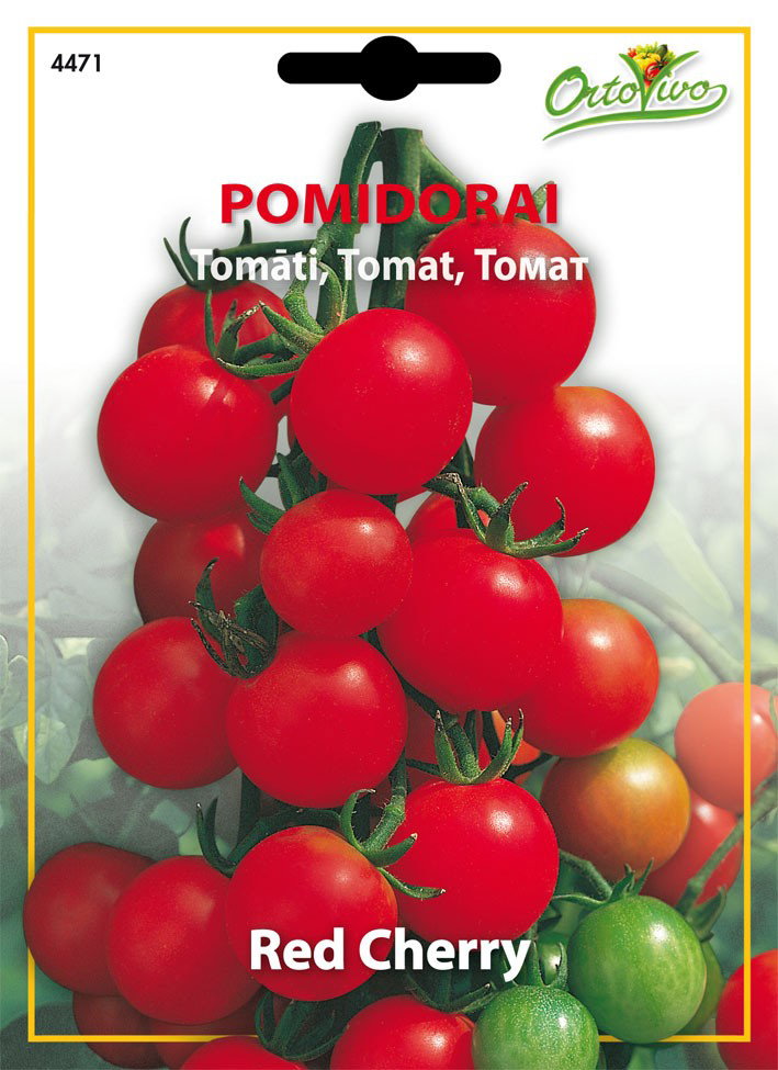 Pomidorų sėklos RED CHERRY, 0,5 g - ermitazas.lt