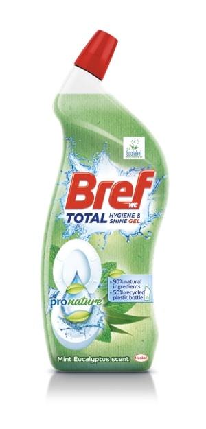 WC valiklis BREF Pronature Mint, 700 ml - ermitazas.lt