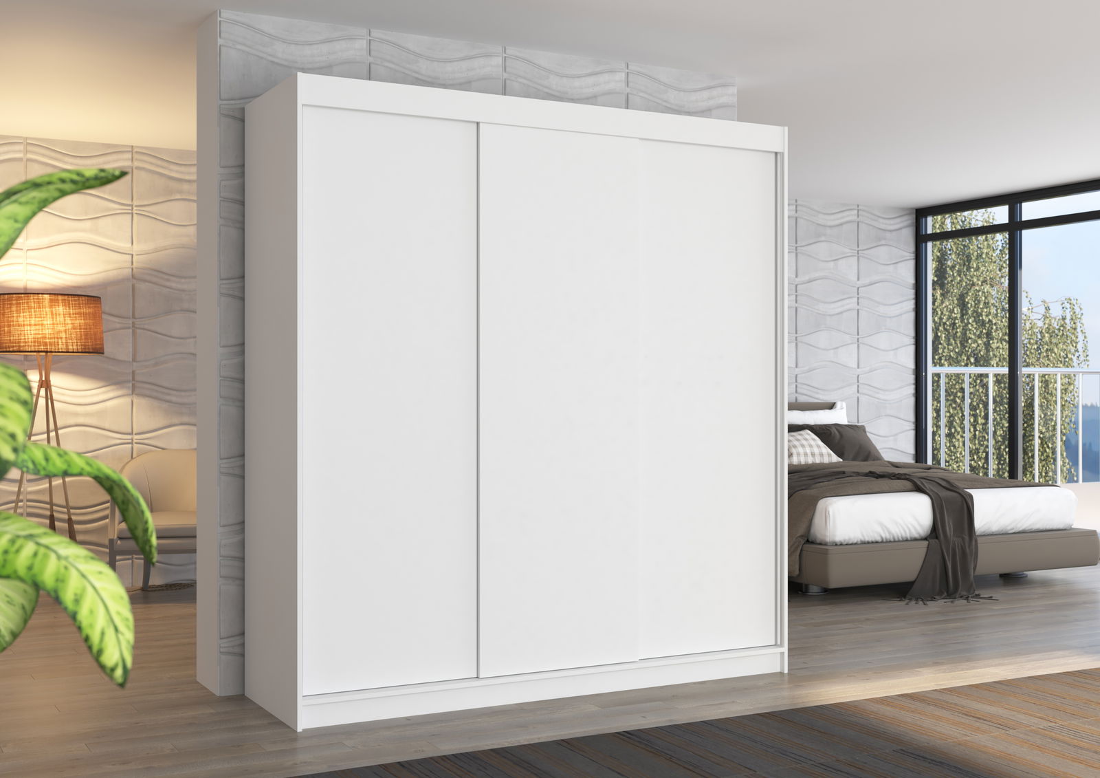 Spinta MEGAN 200, balta - ermitazas.lt