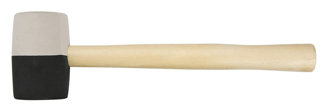 Plaktukas TOPEX, guminis, 58 mm, 450 g - ermitazas.lt