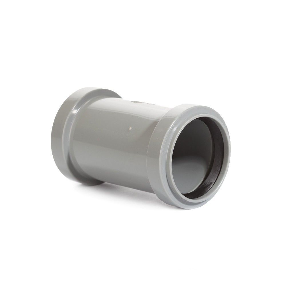 PP HT vidaus kanalizacijos remontinė mova PIPELIFE, DN50, pilkos sp. - ermitazas.lt