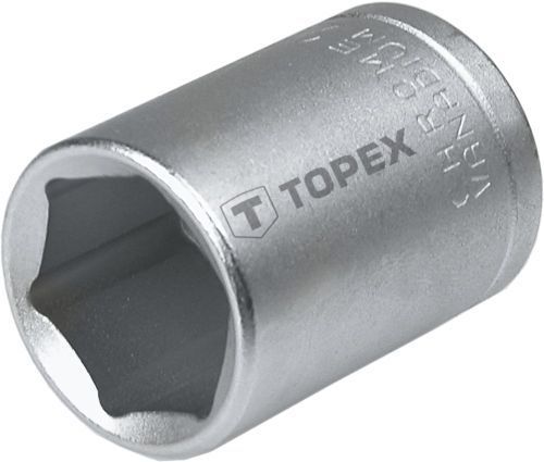 Sukimo galvutė TOPEX, 1/2", 10 mm, CV - ermitazas.lt