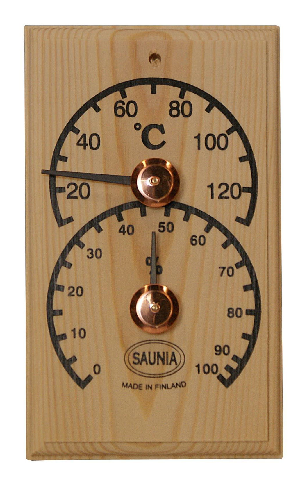 Pirties termometras - hidrometras SAUNIA, pušis - ermitazas.lt