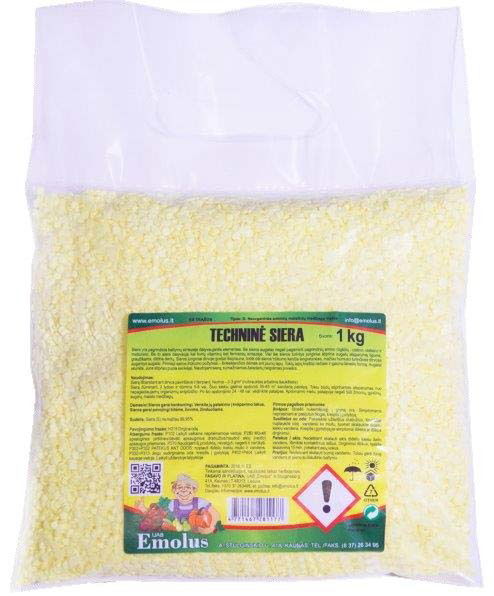 Granuliuota siera, 1kg - ermitazas.lt