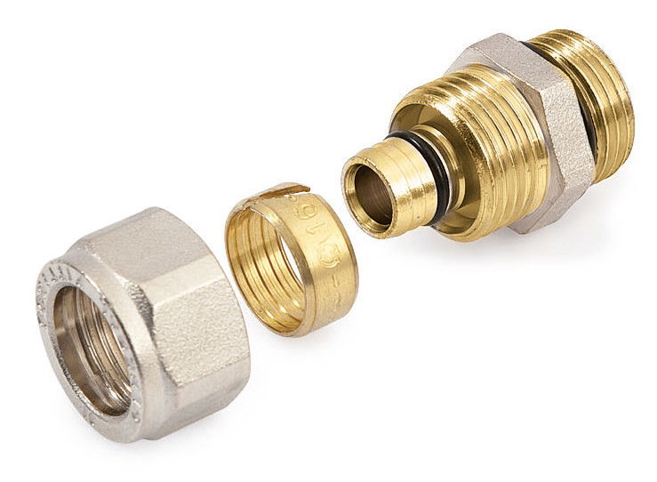 Užveržiama pereiga GENERAL FITTINGS, DN18 x 3/4, išor. sr. - ermitazas.lt