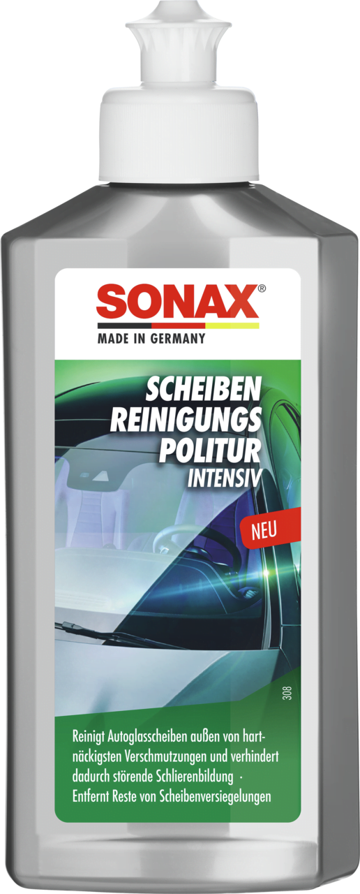 Stiklo poliravimo, valymo pasta SONAX, 250ml - ermitazas.lt