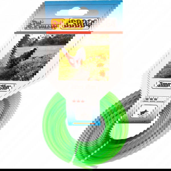 Penkiakampis žoliapjovės pjovimo lynas RICHMANN, 3,0 mm x 15 m - ermitazas.lt