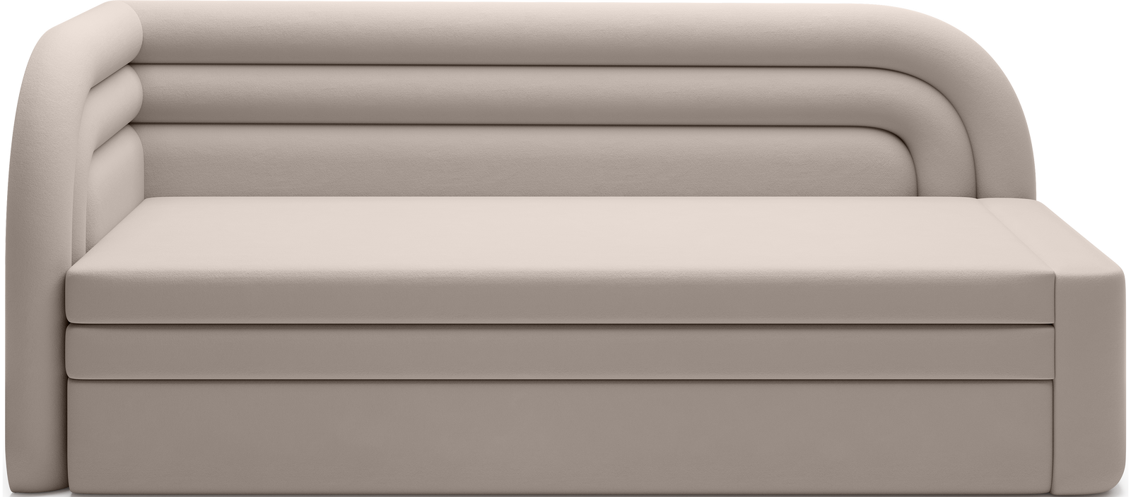 Sofa Fabillo K, smėlio - ermitazas.lt