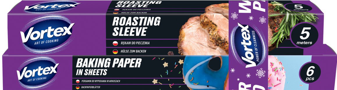 Kepimo rinkinys VORTEX, kepimo popierius 6 m + kepimo rankovė 5 m ...