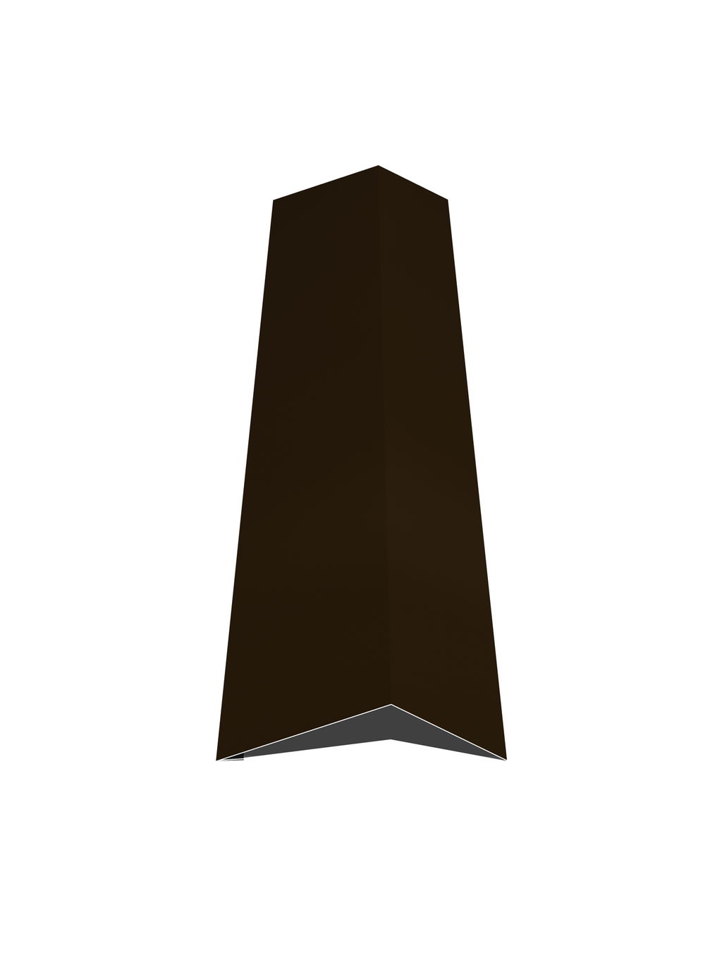 Laštakis, RAL8019, ruda sp., 208 x 2000 mm - ermitazas.lt