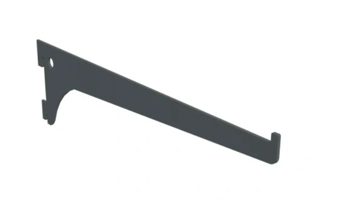 Lentynos laikiklis AWSS 300, 300 mm, antracito sp. - ermitazas.lt