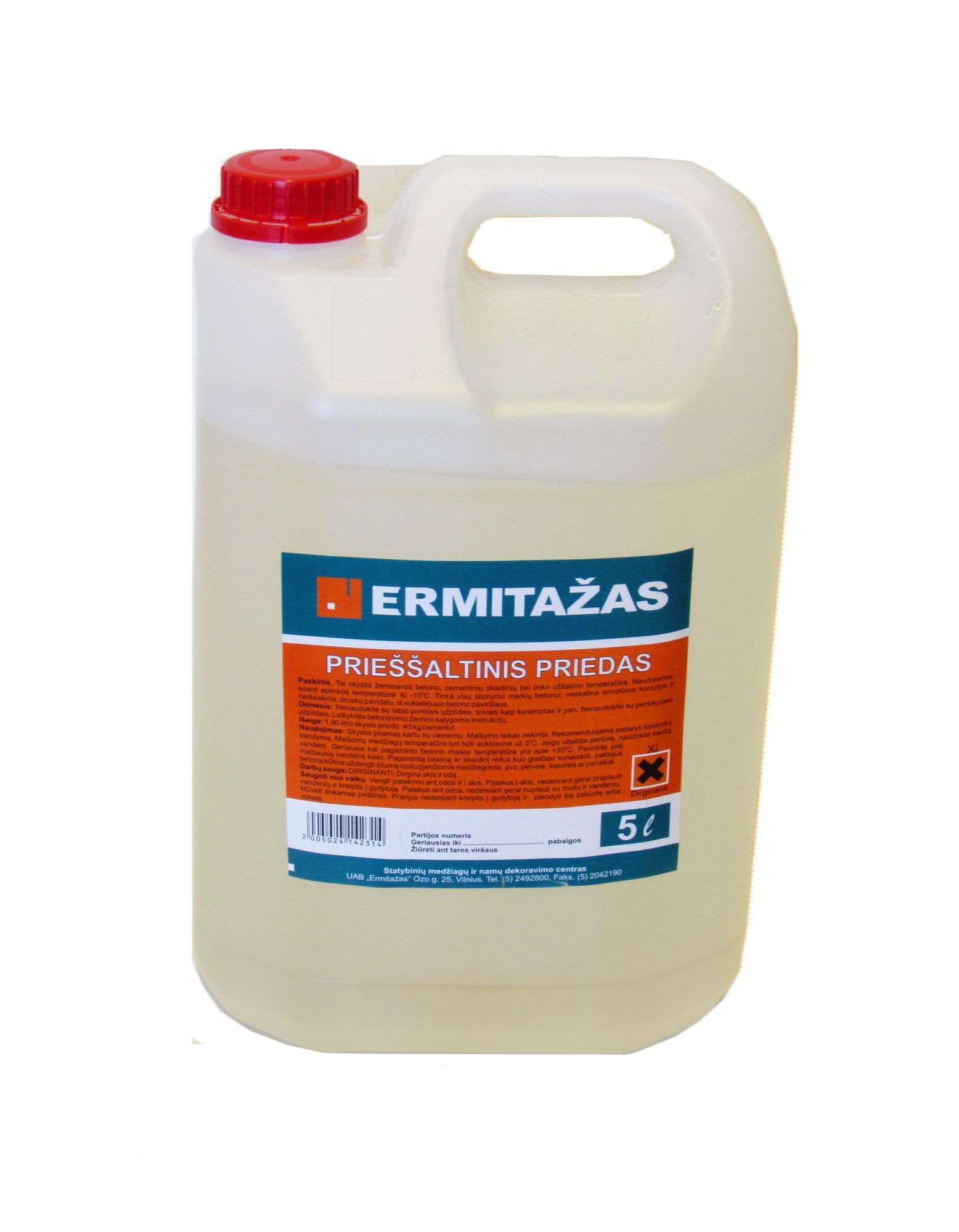 Prieššaltinis priedas ERMITAŽAS, 5 l - ermitazas.lt