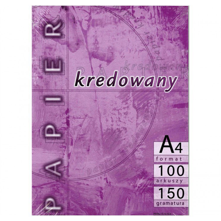 Baltas kreidinis popierius A4/150g 100 lapų - ermitazas.lt