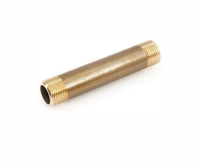 Žalvarinis trumpasriegis GENERAL FITTINGS, 1/2"x 150 mm, išor/išor - ermitazas.lt