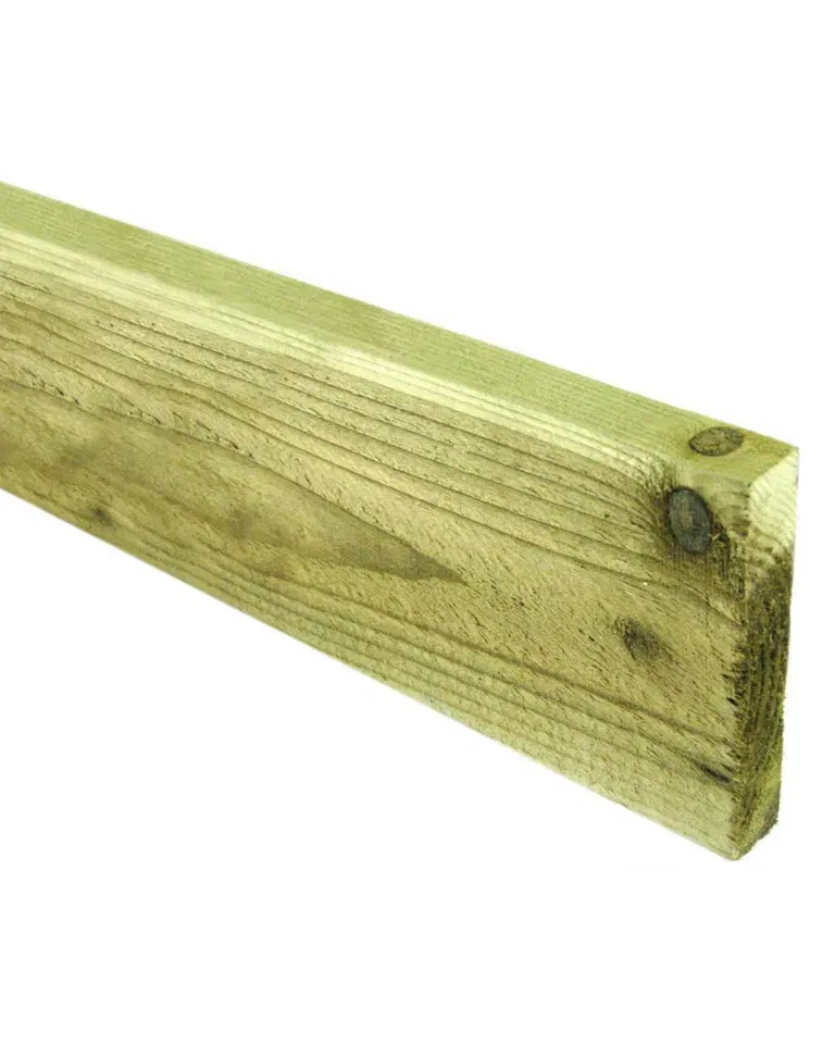 Tašas neobliuotas, spygliuotis, impregnuotas, 50 x 100 x 3000 mm ...