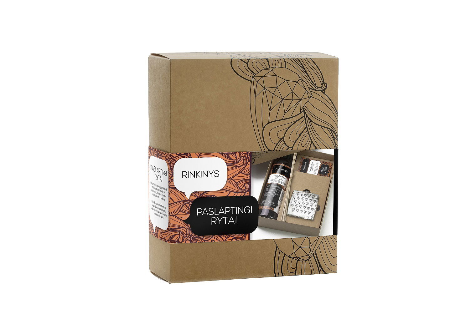 Dovaninis rinkinys ACappella PASLAPTINGI RYTAI - ermitazas.lt