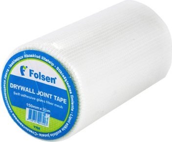 Armavimo tinklelio juosta FOLSEN, skirta gipso kartonui, 0,15 x 20 m ...