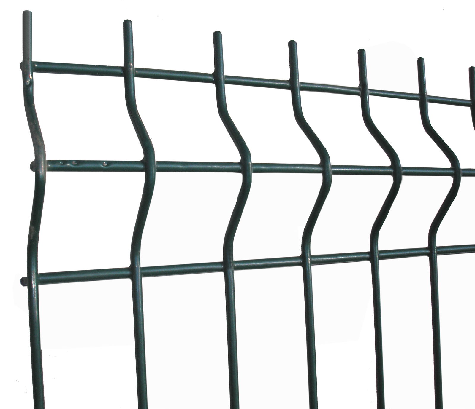 Tvoros segmentas 1530x2500 5mm žalias (Ral6005) - ermitazas.lt