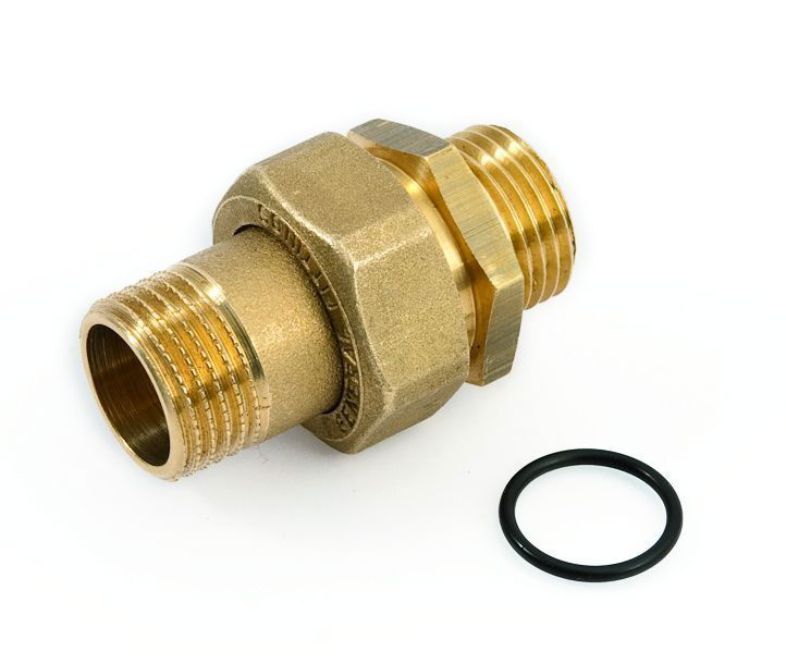 Žalvarinė ardoma jungtis GENERAL FITTINGS, 3/4", tiesi, išor/išor - ermitazas.lt