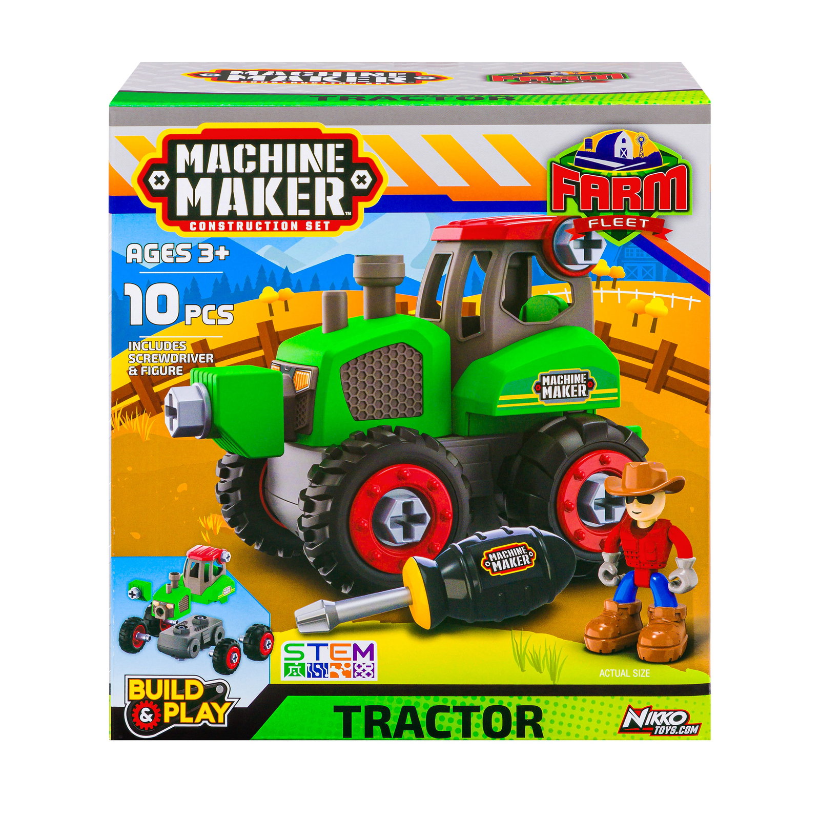 Konstruktorius MACHINE MAKER Ūkio mašina - ermitazas.lt