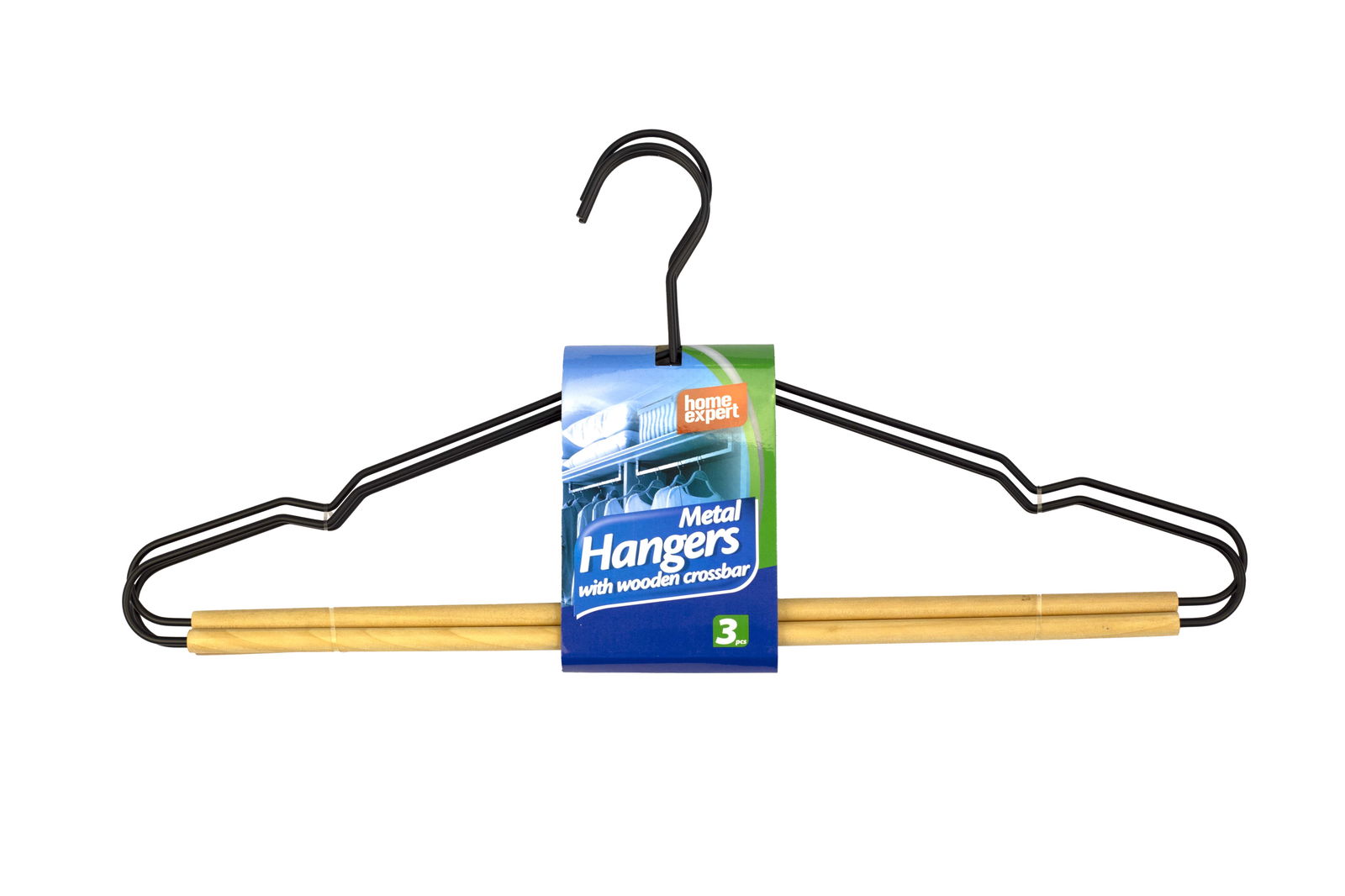 Metaliniai pakabai HOME EXPERT, 3 vnt. - ermitazas.lt