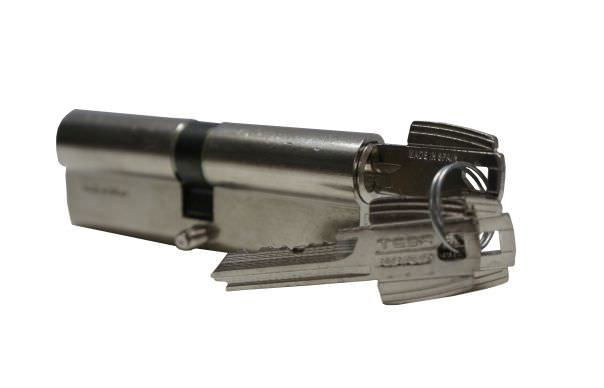 Spynos cilindras TESA, 30x40 mm, 3 raktai, nikelio sp. - ermitazas.lt