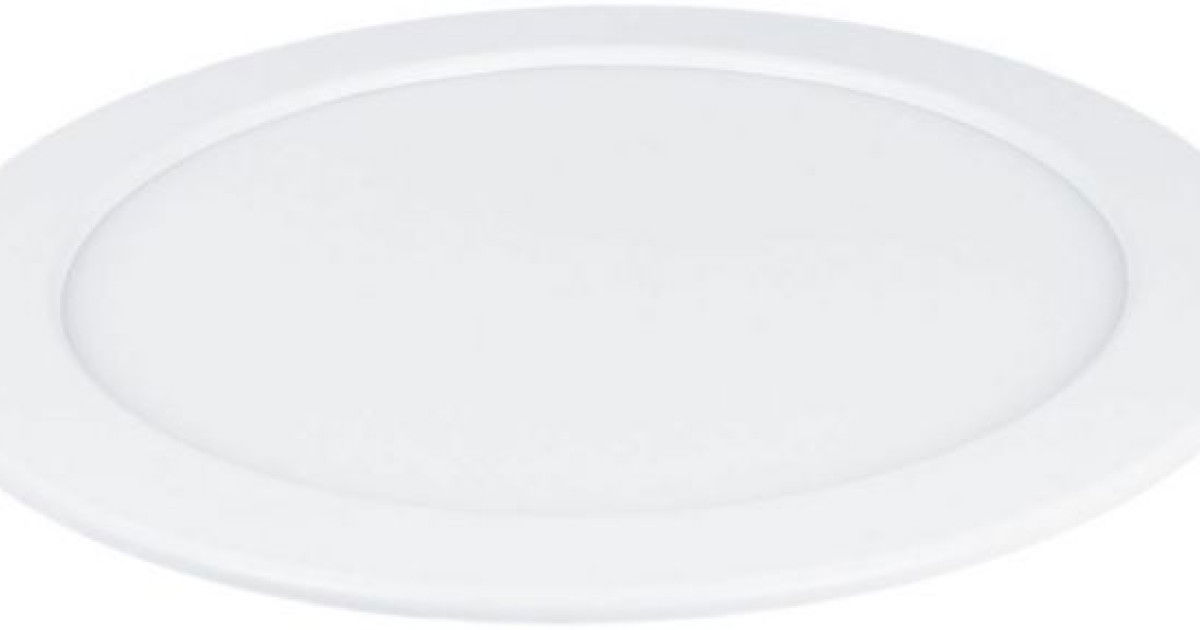 Įleidžiama LED panelė SPECTOR LIGHT, 12 W, 3000 K, 1200 lm, apvali f ...