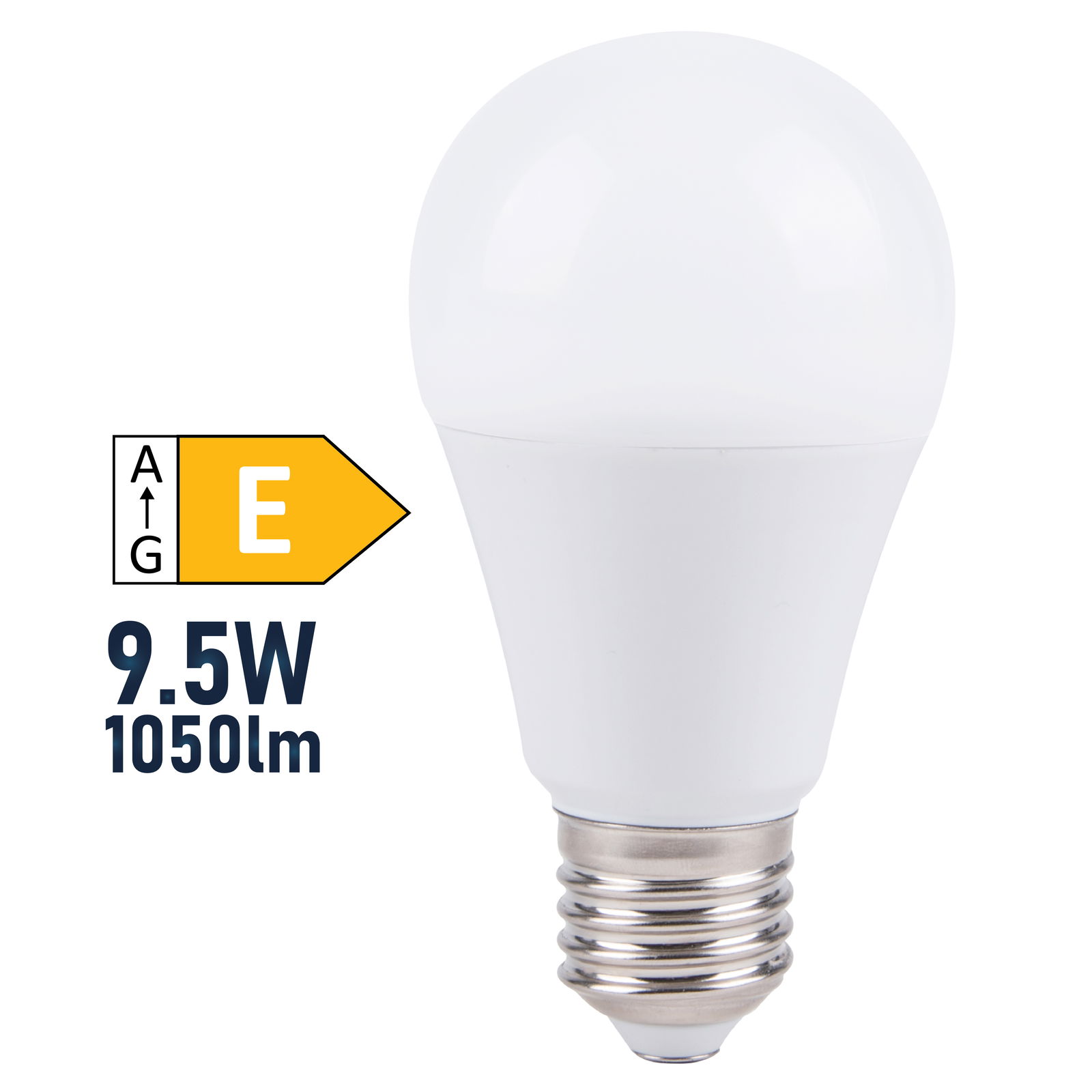 LED lemputė SPECTOR LIGHT, E27 A60, 9,5W, 3000K, 1050 lm - ermitazas.lt