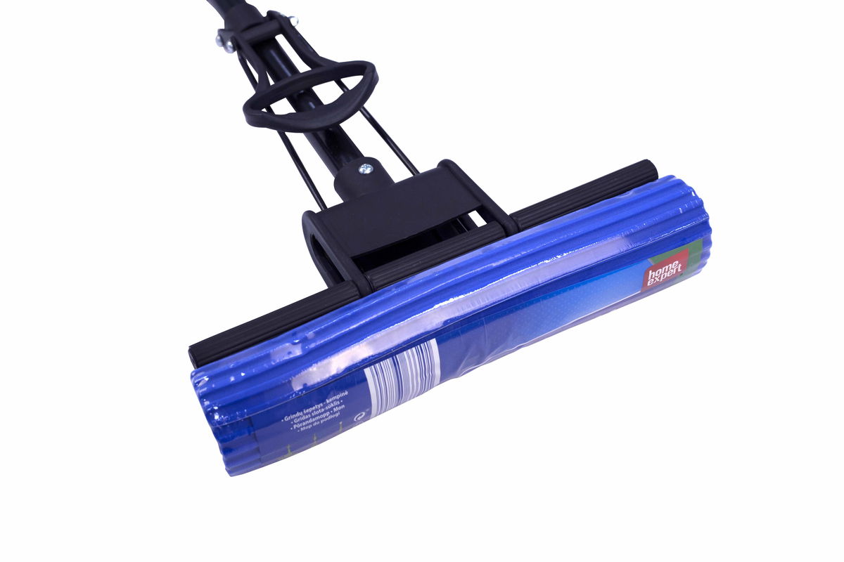 Nugręžiamas grindų šepetys su kempine HOME EXPERT, 120 cm - ermitazas.lt