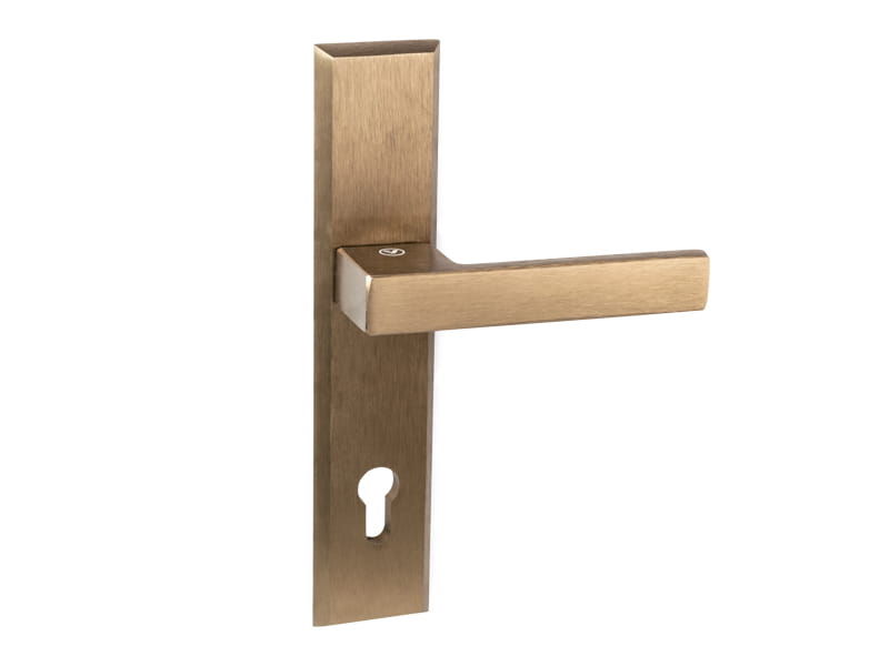 Durų rankena K-937-90 A4 VITAY PLUS (L), sendinto žalvario sp ...