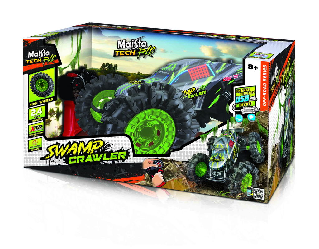 MAISTO TECH valdoma transporto priemonė Swamp Crawler, 82546 - ermitazas.lt