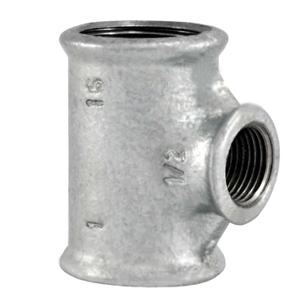 Trišakis, redukuotas 1"x 3/4", DN25 x 20, cink. - ermitazas.lt