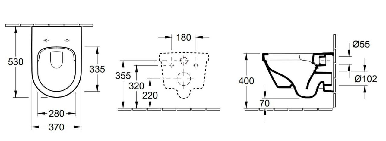 Pakabinami klozetai, unitazai - ermitazas.lt