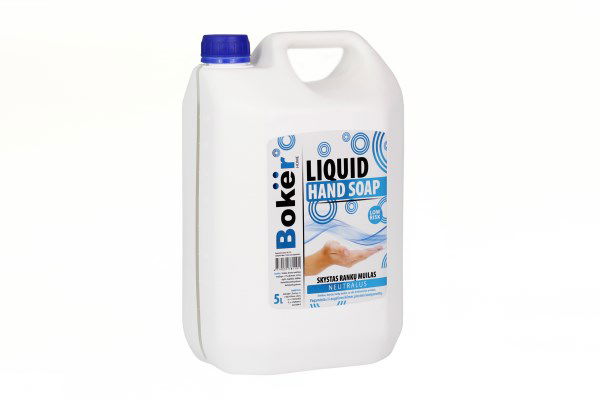 Skystas rankų muilas BOKER NEUTRAL, 5L - ermitazas.lt