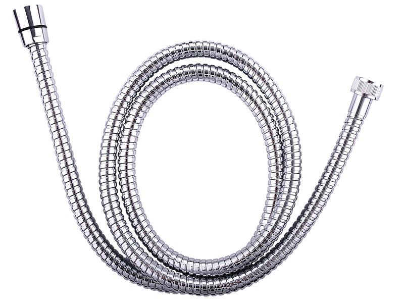 Dušo žarna RUBINETA, poliruota, nerūdijančio plieno, dvigubo sukibimo, 1/2x1/2, 175 cm ...