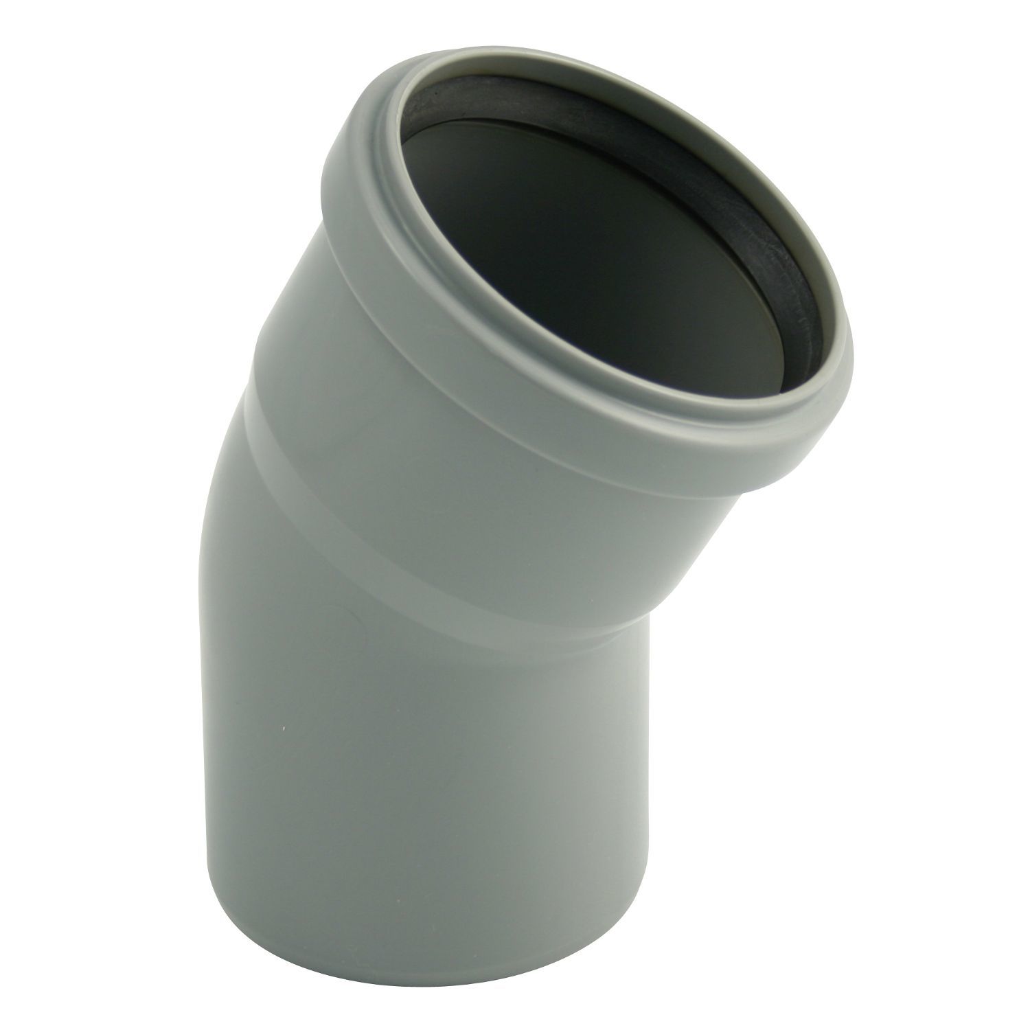 PP HT vidaus kanalizacijos alkūnė PIPELIFE, DN110, 30°, pilkos sp. - ermitazas.lt