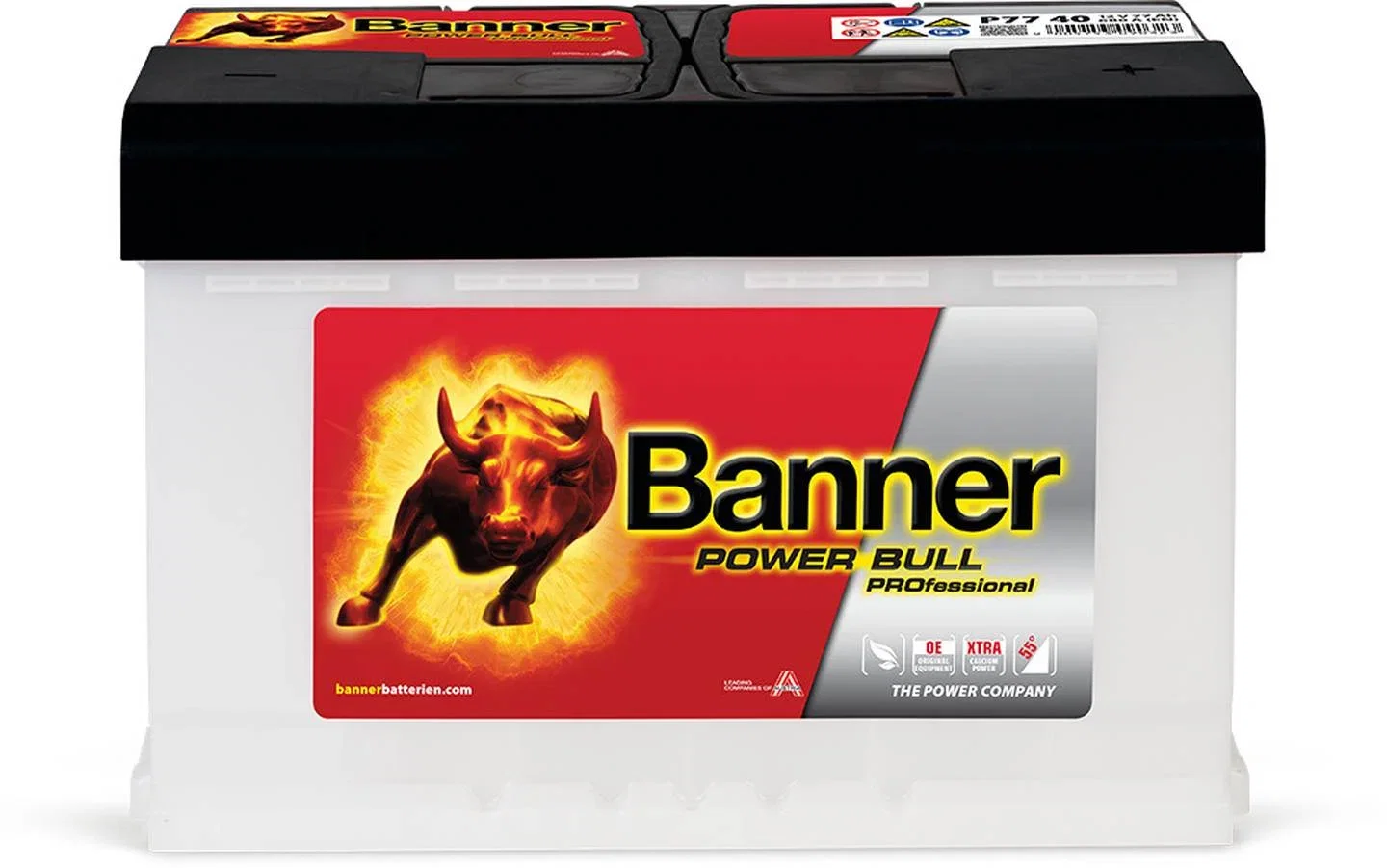 Akumuliatorius BANNER Power Pro, 77 Ah, 12V ,700 A, 27,8 x 17,5 x 19 cm ...