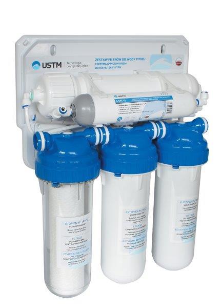 Atbulinio osmoso 5-ių pakopų vand. filtravimo sistema RO 5 WFU, ½“ - ermitazas.lt