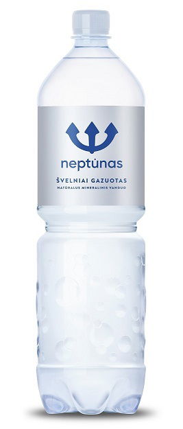 Natūralus mineralinis vanduo NEPTŪNAS, gazuotas, PET, 1,5 l - ermitazas.lt