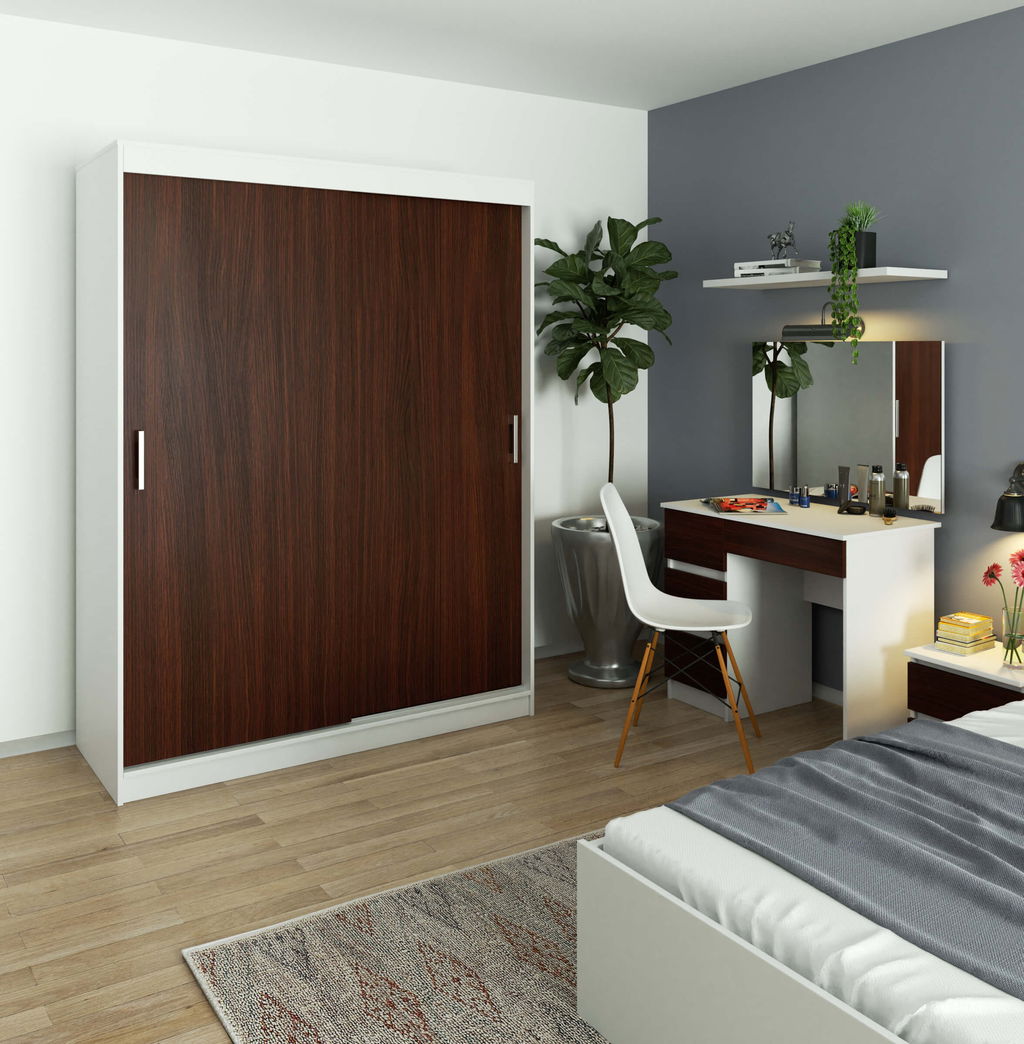 Spinta MONO 150 cm CLP, balta/venge - ermitazas.lt